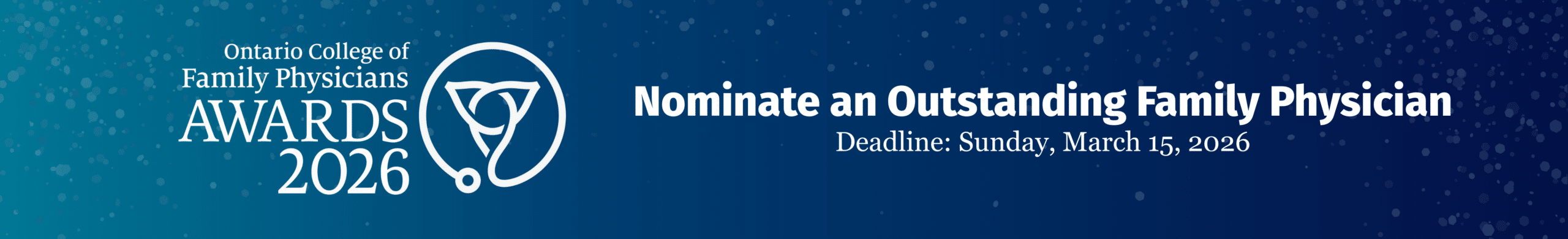 OCFP Awards - Ontario College of Family Physicians | Ontario College of ...